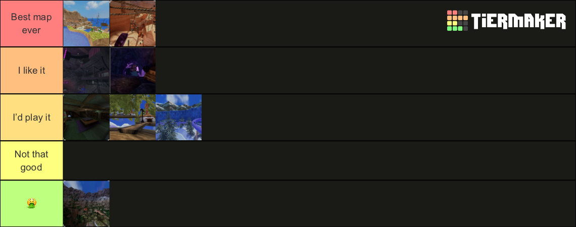 All gorilla tag maps of 09/02/23 Tier List (Community Rankings) - TierMaker