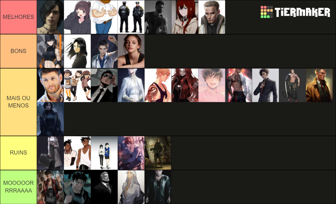 MELHORES PERSONAGENS - SOTEN Tier List (Community Rankings) - TierMaker