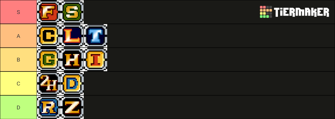 armas de Metal Slug Tier List (Community Rankings) - TierMaker