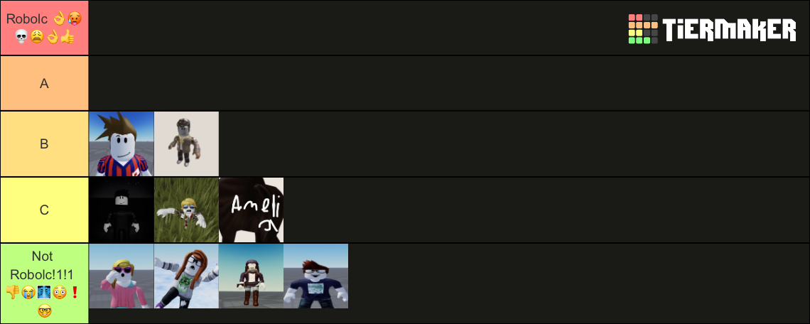 Roblox Xbox Exclusive Avatars Tier List (Community Rankings) - TierMaker