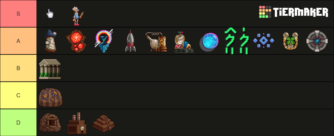 Cookie Clicker Buildings Tier List (Community Rankings) - TierMaker