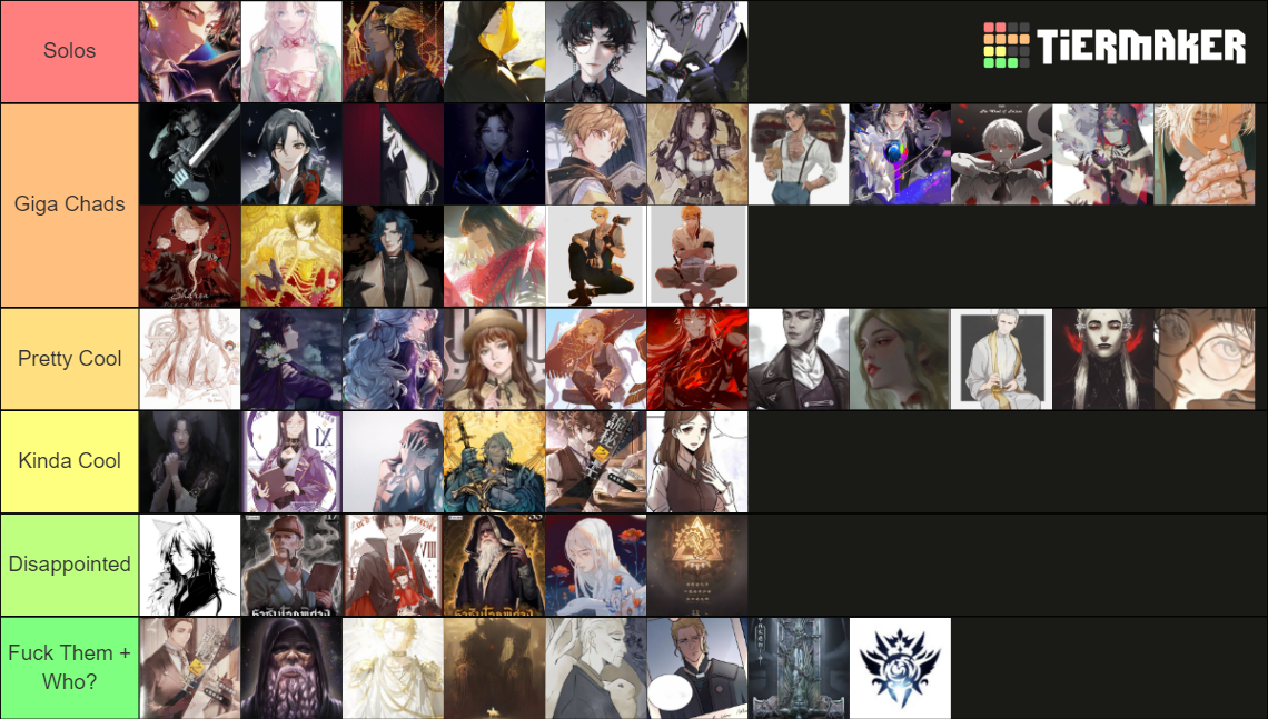 LOTM characters Tier List (Community Rankings) - TierMaker