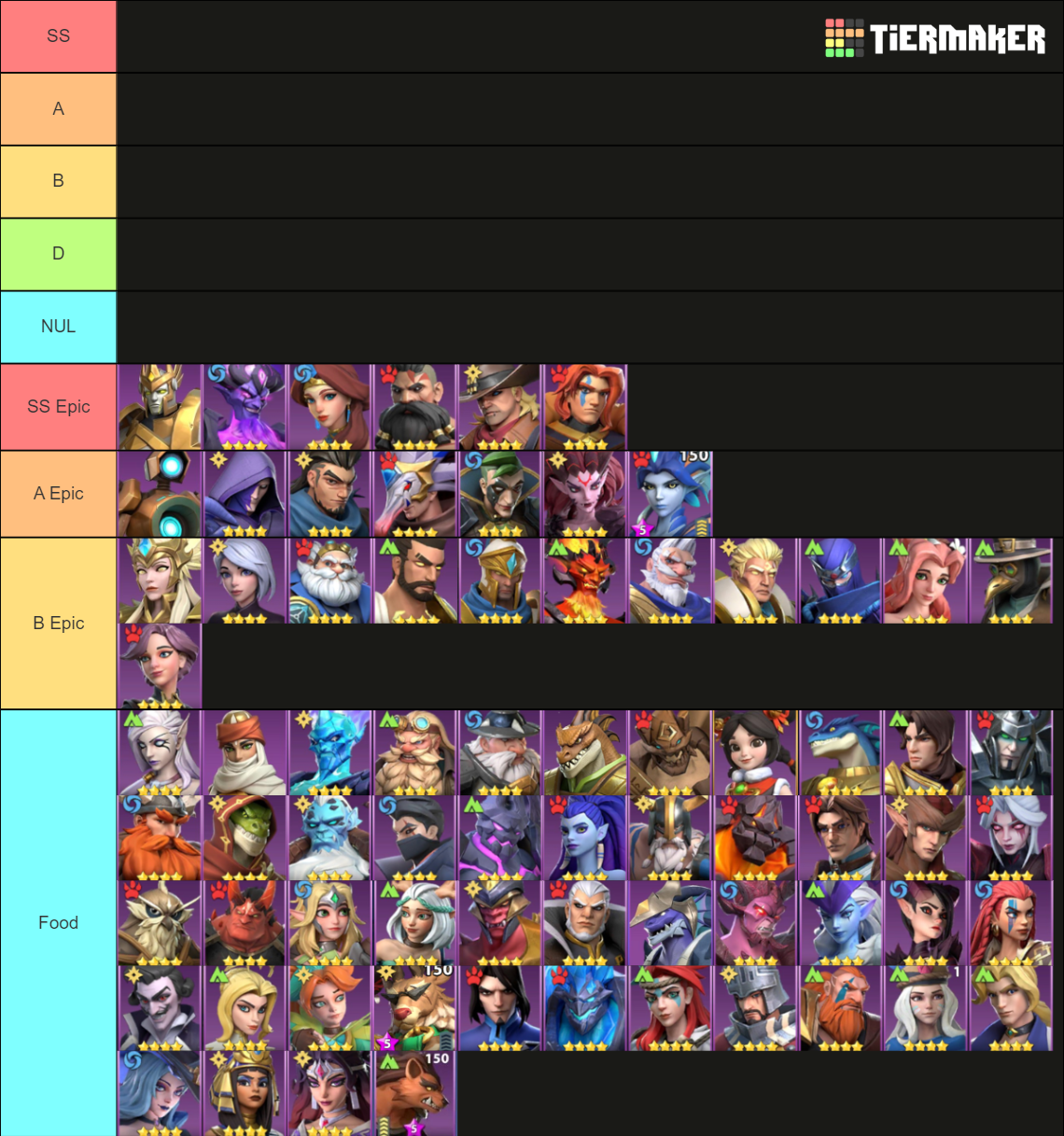 Infinite Magicraid Tier List (Community Rankings) - TierMaker Infinite Magicraid Tier List (Community Rankings) - TierMaker