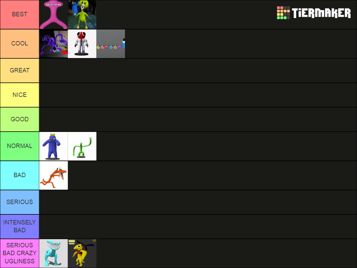 rbf 2.1 Tier List (Community Rankings) - TierMaker