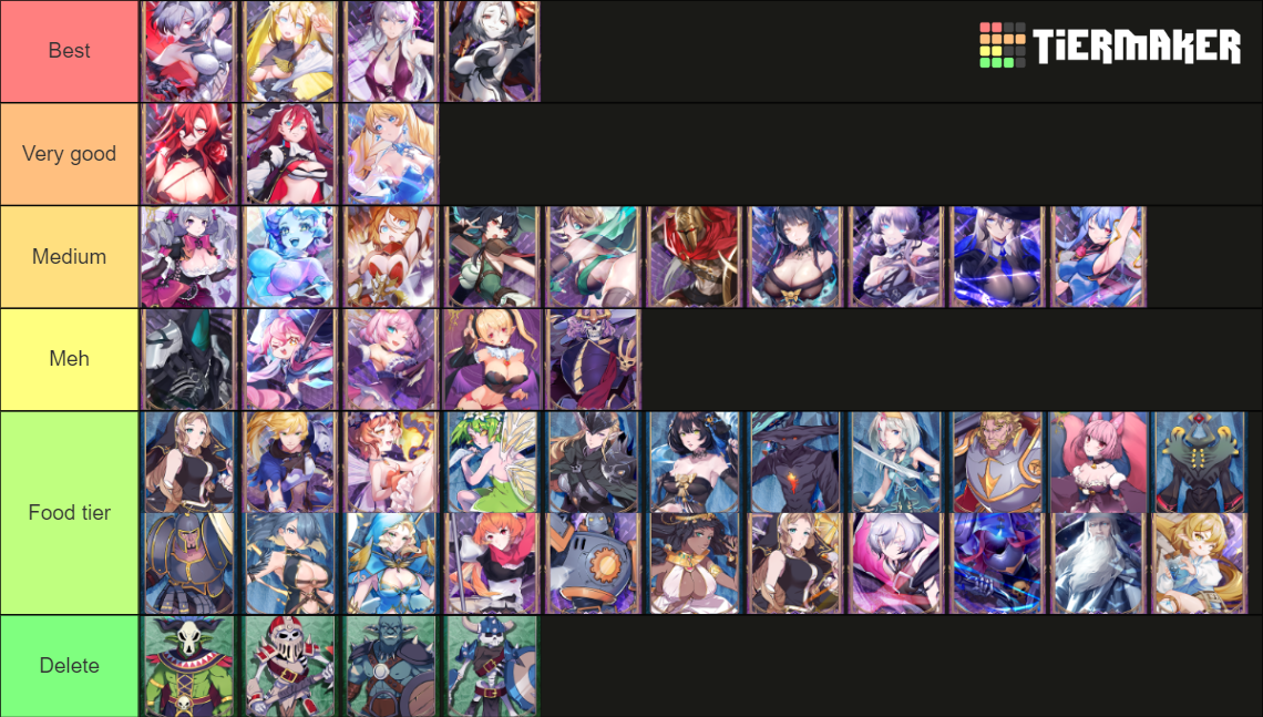 Book of Yog - Blackguard Tier List (Community Rankings) - TierMaker