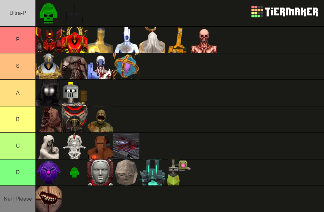 Every ULTRAKILL Enemy Tier List (Community Rankings) - TierMaker