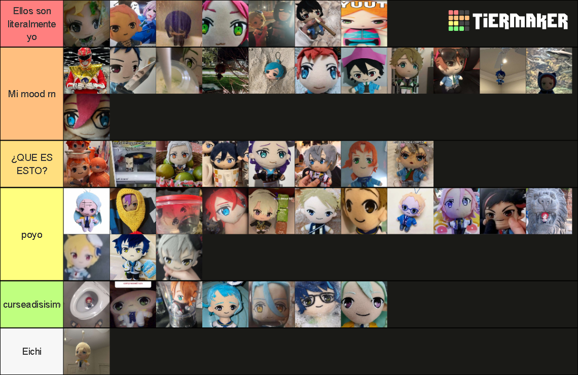 Enstars cursed nui Tier List (Community Rankings) - TierMaker