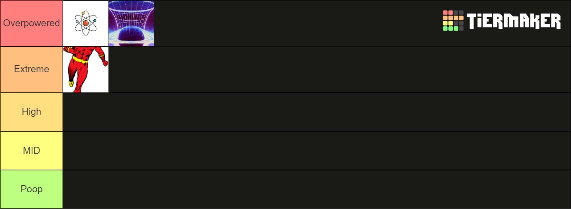 Best super powers? Tier List (Community Rankings) - TierMaker