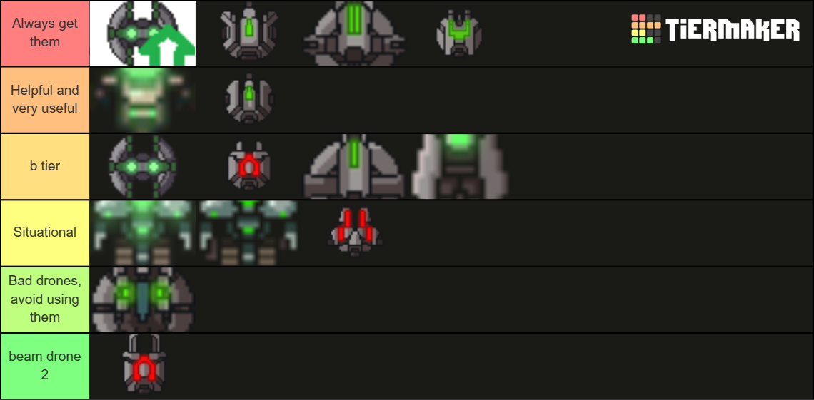 FTL Drones Tier List (Community Rankings) - TierMaker