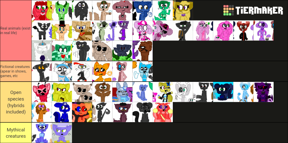 Mammal hiragana Tier List (Community Rankings) - TierMaker