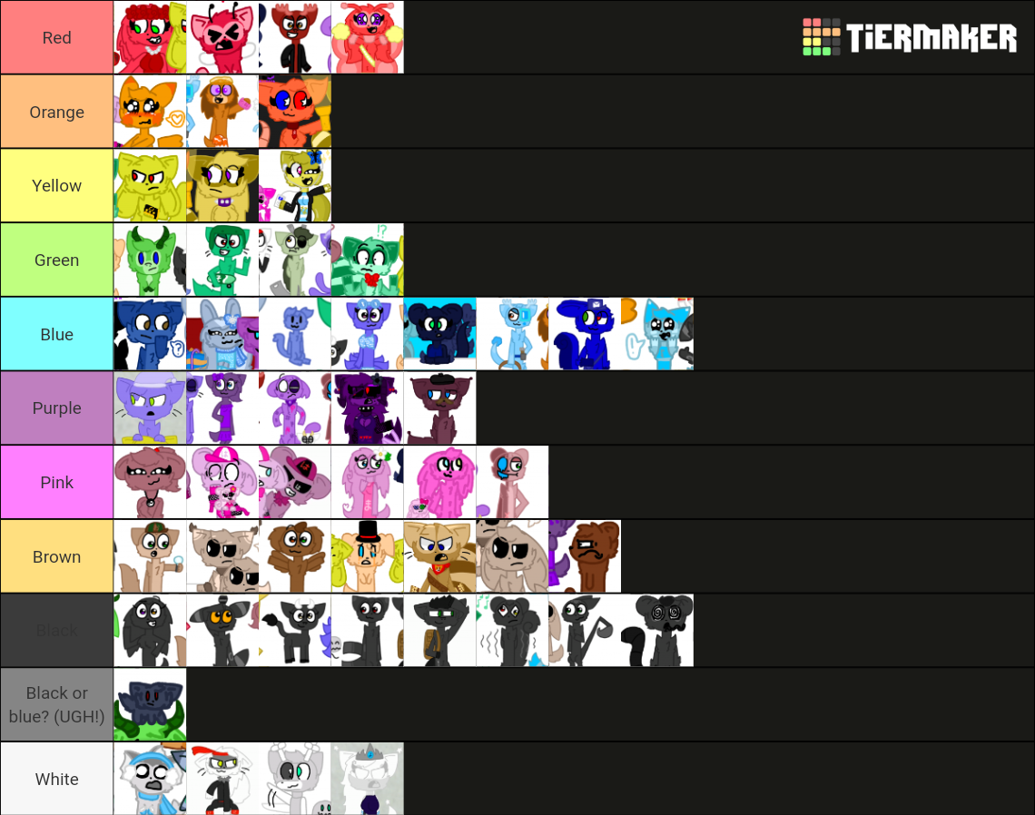 Mammal hiragana Tier List (Community Rankings) - TierMaker