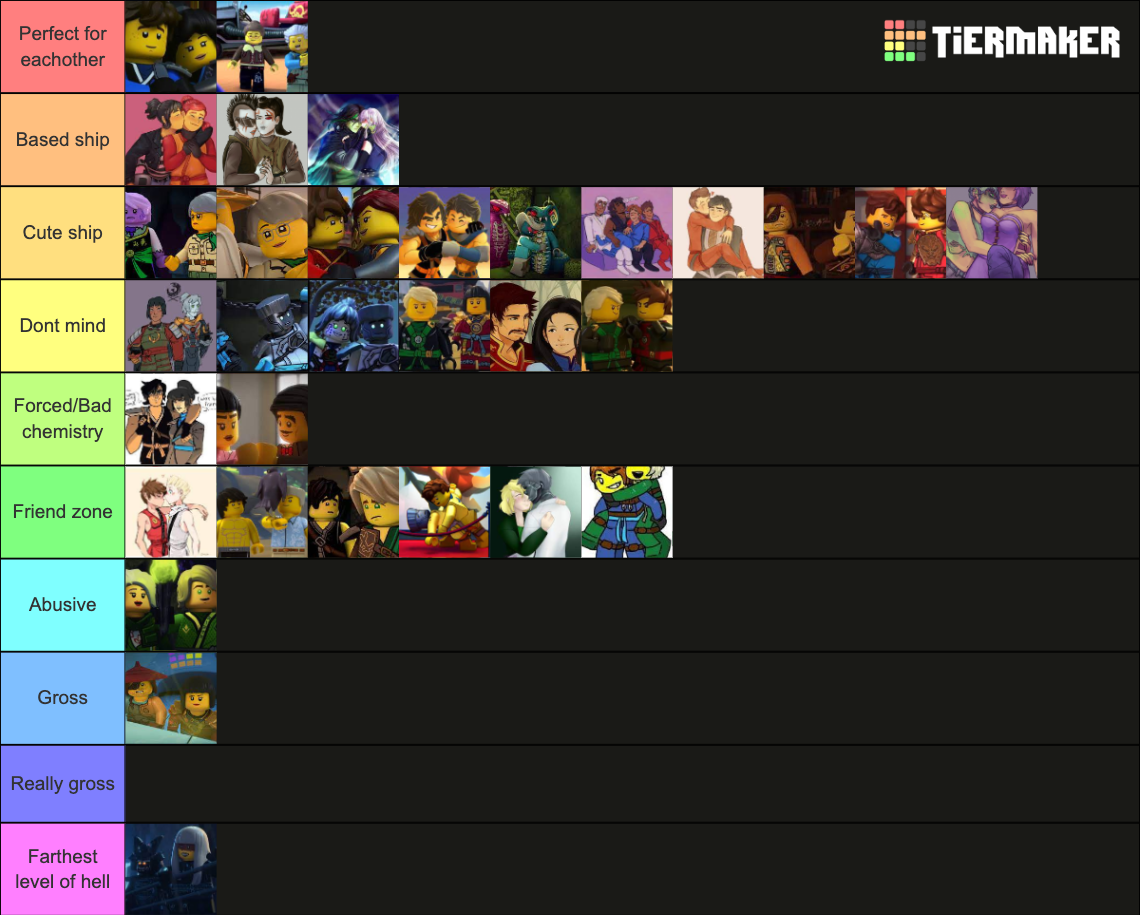 Ninjago Ships Tier List (Community Rankings) - TierMaker