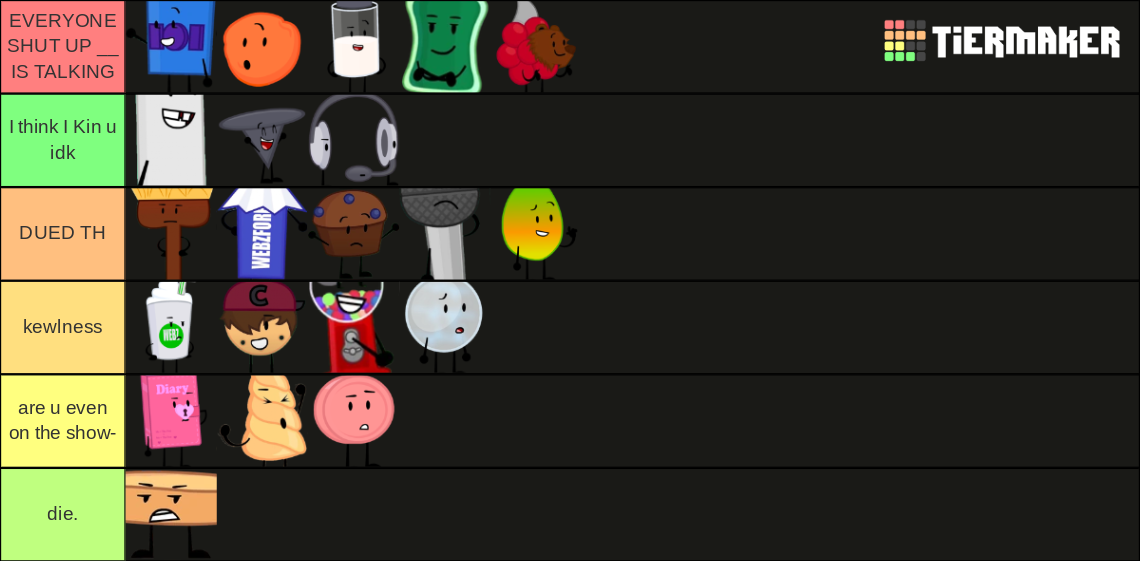 Excellent Entities (THREEE 1+) Tier List (Community Rankings) - TierMaker