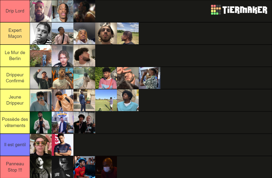 KRB Drip V2 Tier List (Community Rankings) - TierMaker