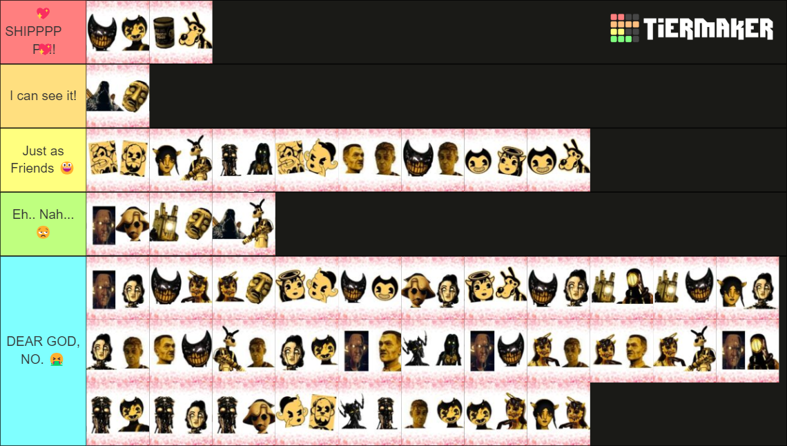 BATIM(+Dark Revival) Ship Tier List (Community Rankings) - TierMaker