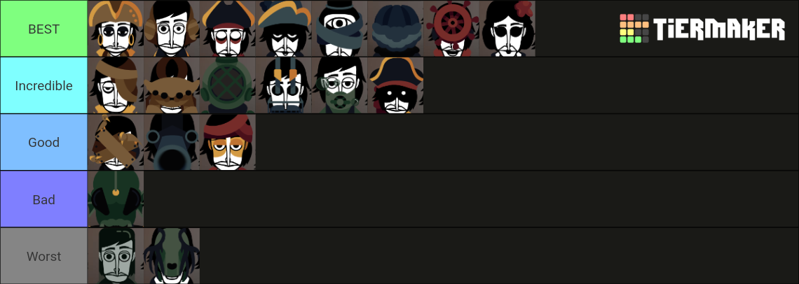 Xrun incredibox voices Tier List (Community Rankings) - TierMaker