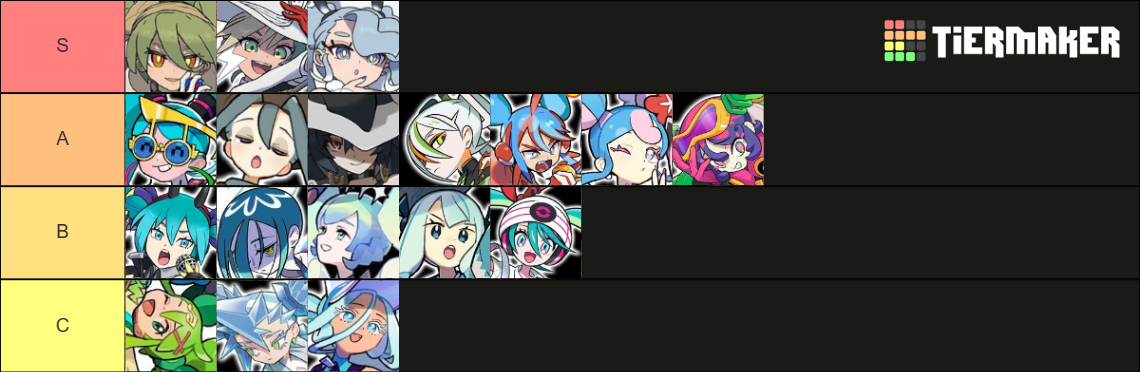 Pokémon feat. Hatsune Miku Project VOLTAGE Designs Tier List (Community ...