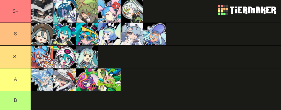 Pokémon feat. Hatsune Miku Project VOLTAGE Designs Tier List (Community ...