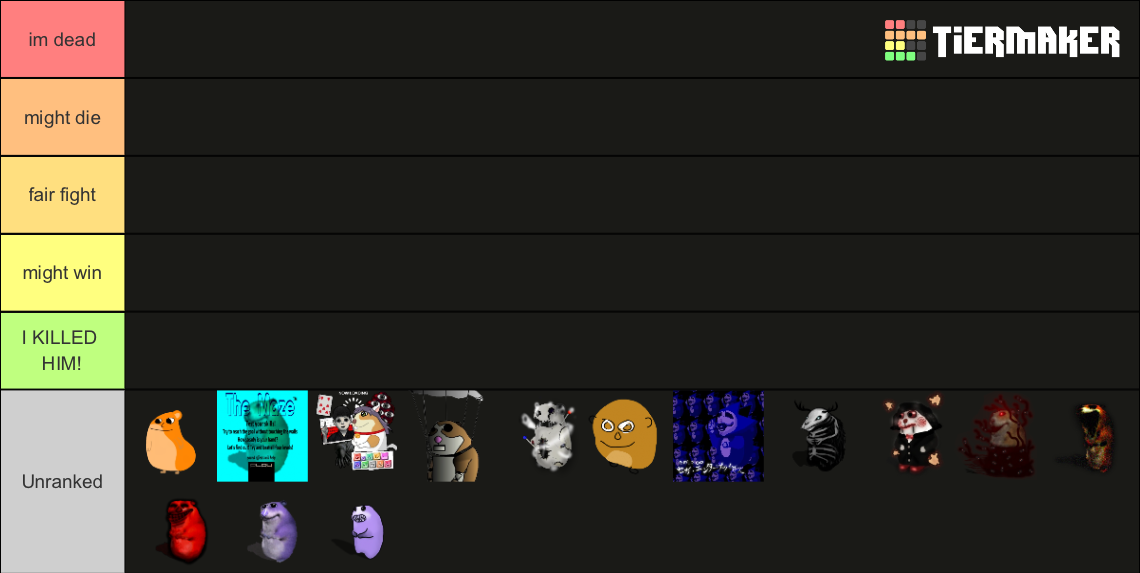 Ao Oni Chomiks Ranked By Who I Would Beat In A Fight Tier List ...