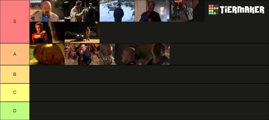 Breaking Bad Episode Ranking Tier List (Community Rankings) - TierMaker