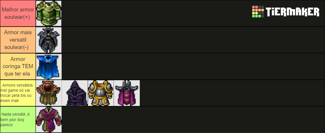 Tibia armors druid tierlist Tier List (Community Rankings) - TierMaker