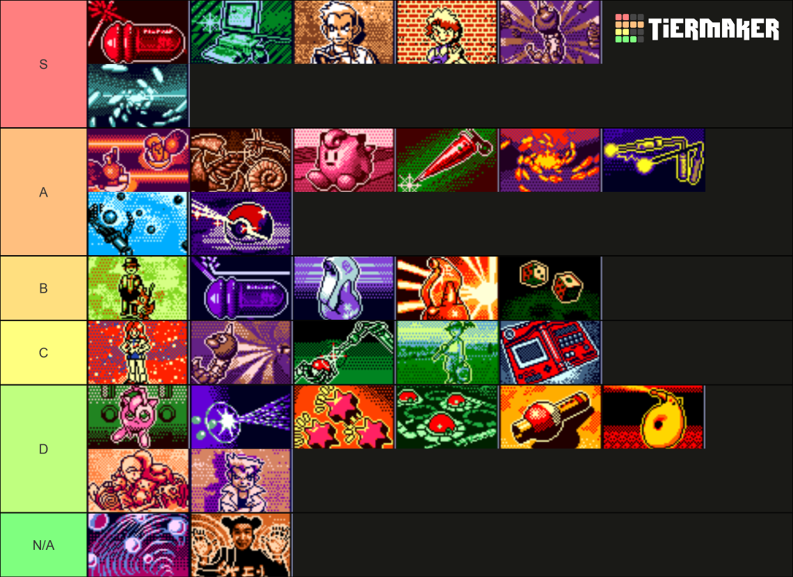 Pokemon TCG (GBC) Trainer Cards Tier List (Community Rankings) - TierMaker