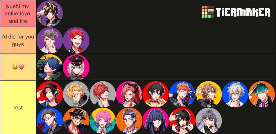 Hypnosis Mic Characters Rankings Tier List (Community Rankings) - TierMaker