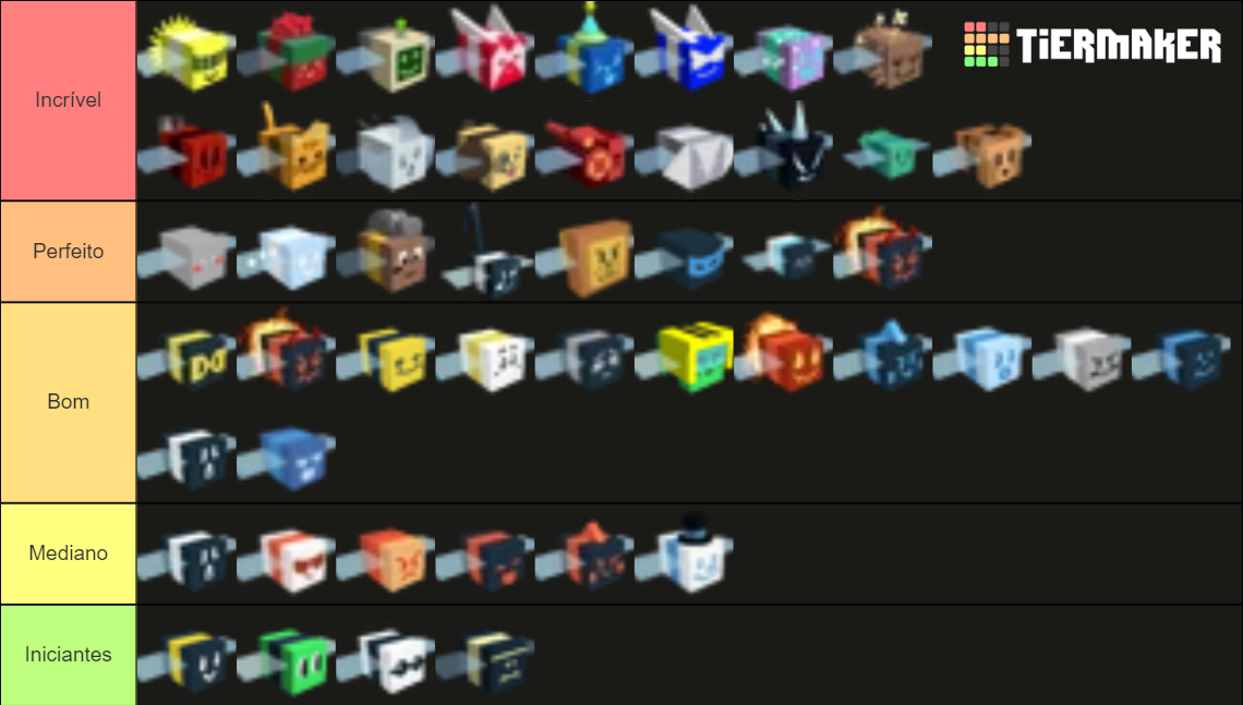 Melhores Abelhas BSS Tier List (Community Rankings) - TierMaker