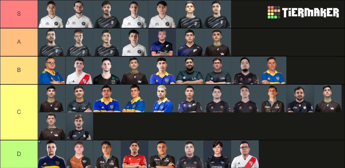 CS ARGENTINA 2023 Tier List (Community Rankings) - TierMaker