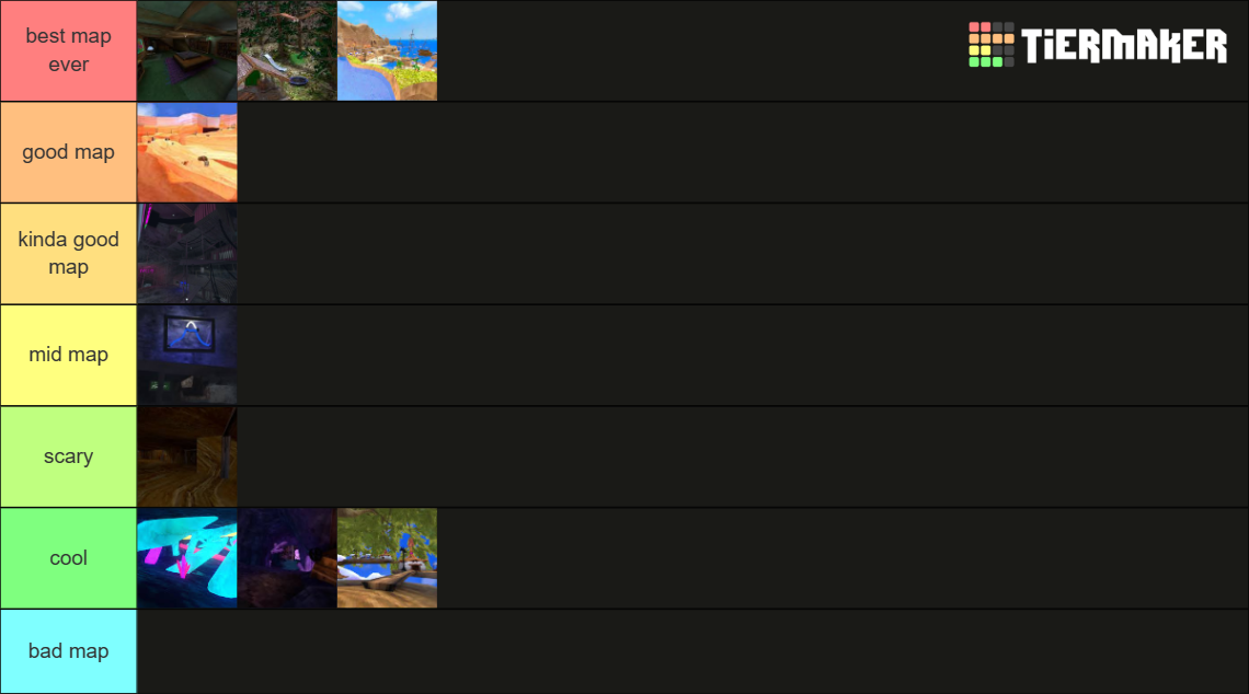 gorilla tag maps Tier List (Community Rankings) - TierMaker