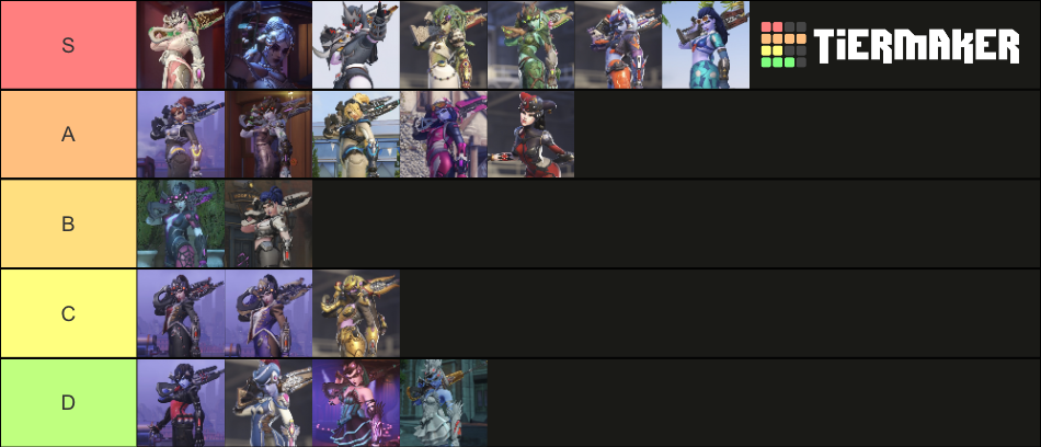 Widowmaker skin season 7 update Tier List (Community Rankings) - TierMaker