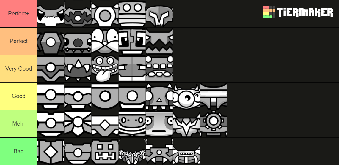 Geometry Dash UFOs Tier List (Community Rankings) - TierMaker
