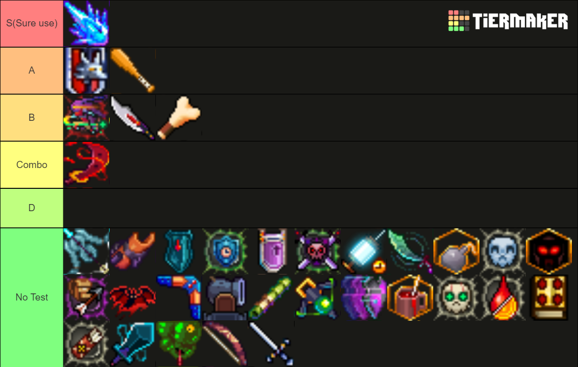 [3.4] Dead Cells All Items Tier List (Community Rankings) - TierMaker