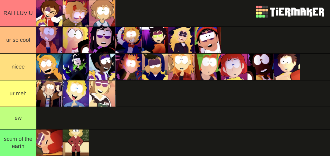 Hellpark characters Tier List (Community Rankings) - TierMaker