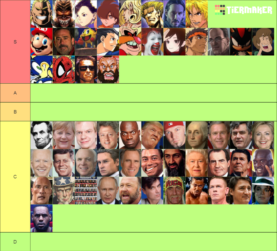 DEATH BATTLE Opponents for Barack Obama Tier List (Community Rankings ...