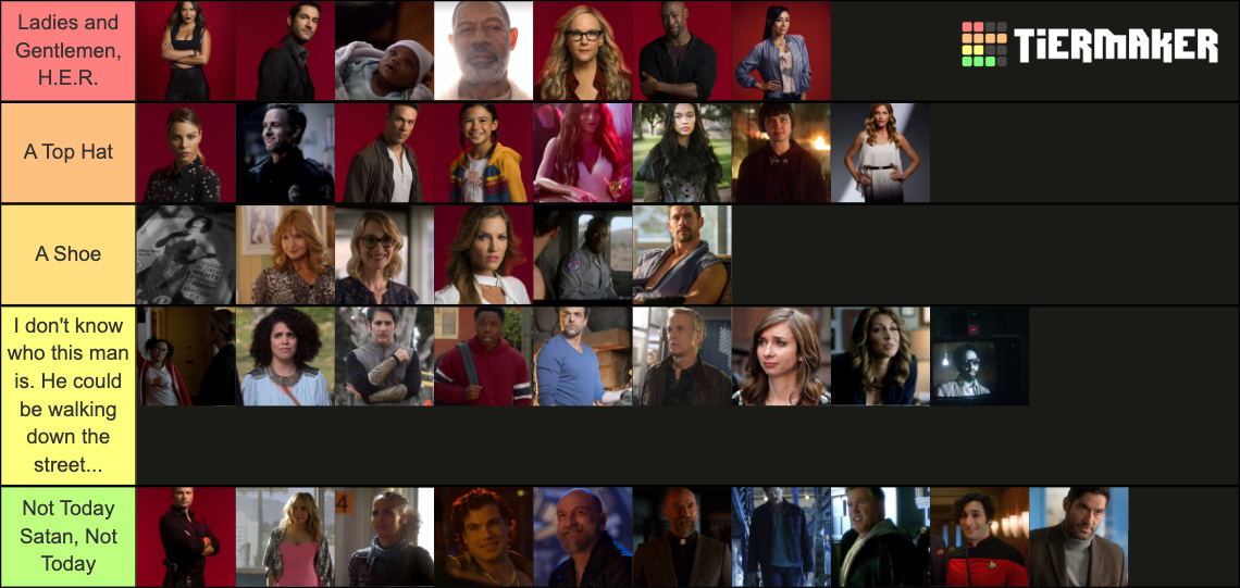 Lucifer Characters Tier List (Community Rankings) - TierMaker