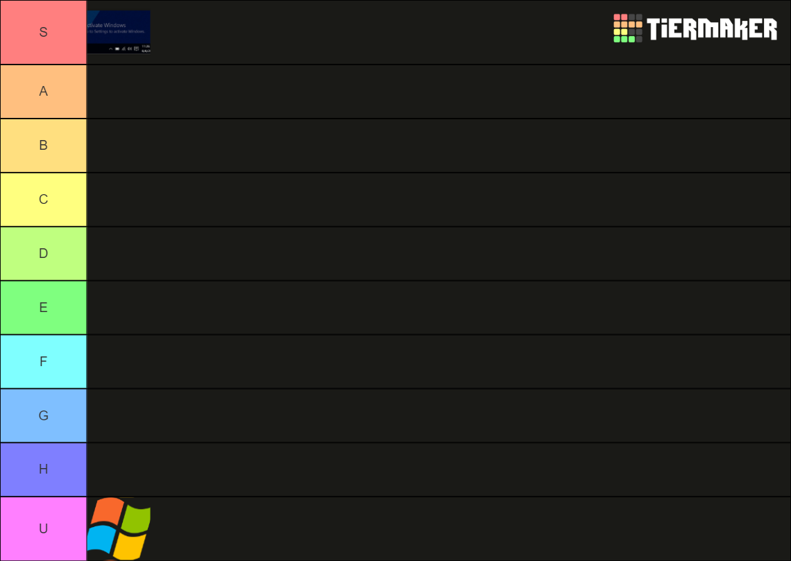 Windows (impoRTANT)) Tier List (Community Rankings) - TierMaker