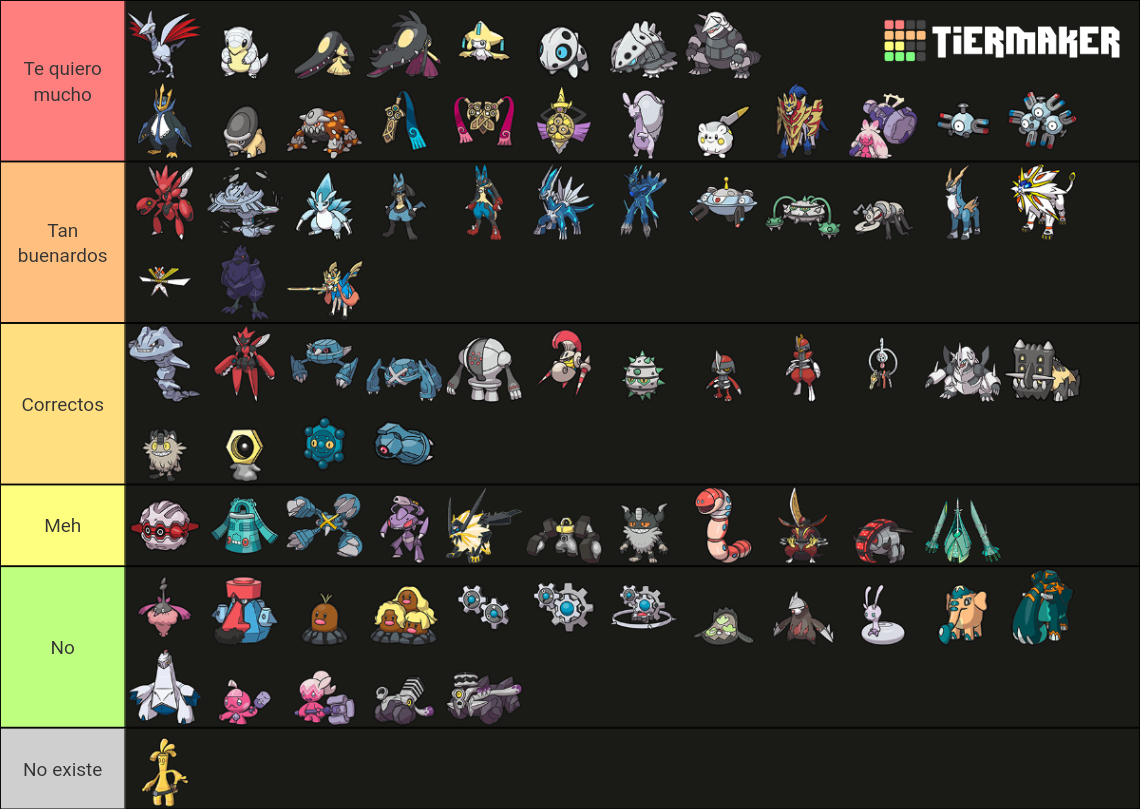 Steel Type Pokemon (Gen IX) Tier List (Community Rankings) - TierMaker