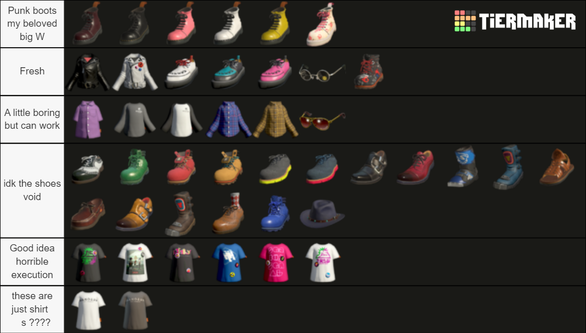 Rockenberg Gear - Splatoon 3 Maker Tier List (Community Rankings ...