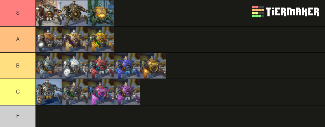 Wrecking Ball Overwatch Skins (September 2022) Tier List (Community ...