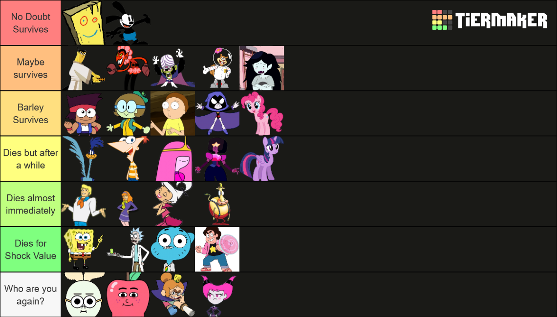 Pibby Glitch Survivors and Non-Survivors Tier List (Community Rankings ...