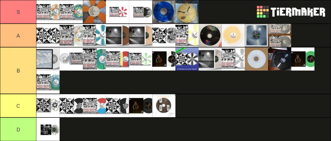 Tally Hall Physical Media By Design Tier List (Community Rankings ...