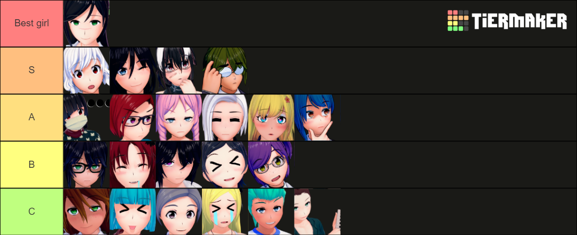 Crimson High Characters Tier List (Community Rankings) - TierMaker