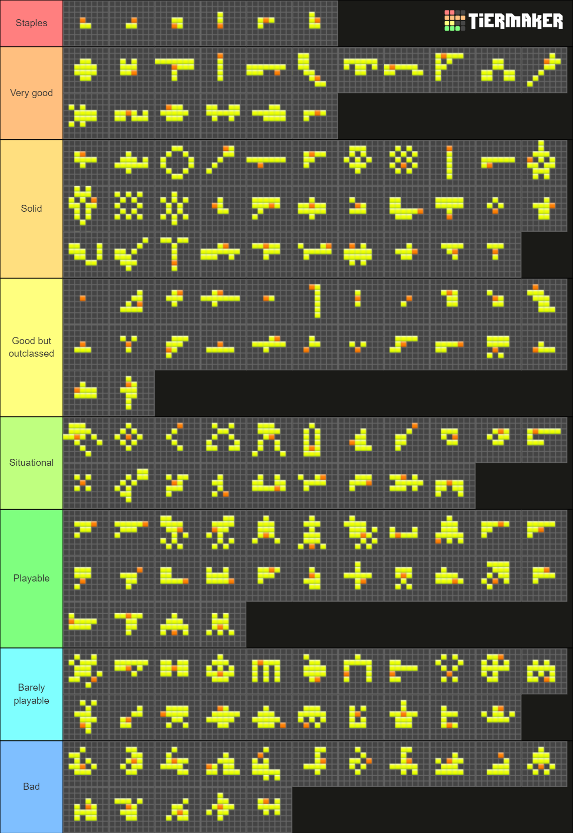 Splatoon 3 Tableturf cards Tier List (Community Rankings) - TierMaker