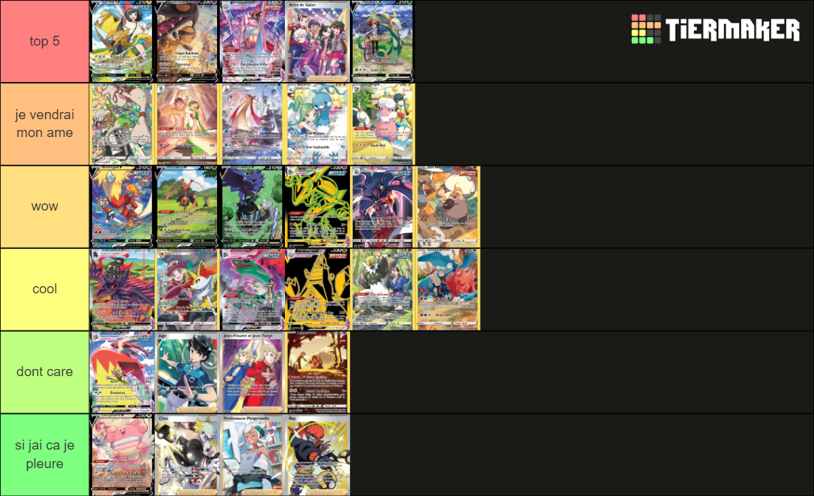 silver tempest tg Tier List (Community Rankings) - TierMaker