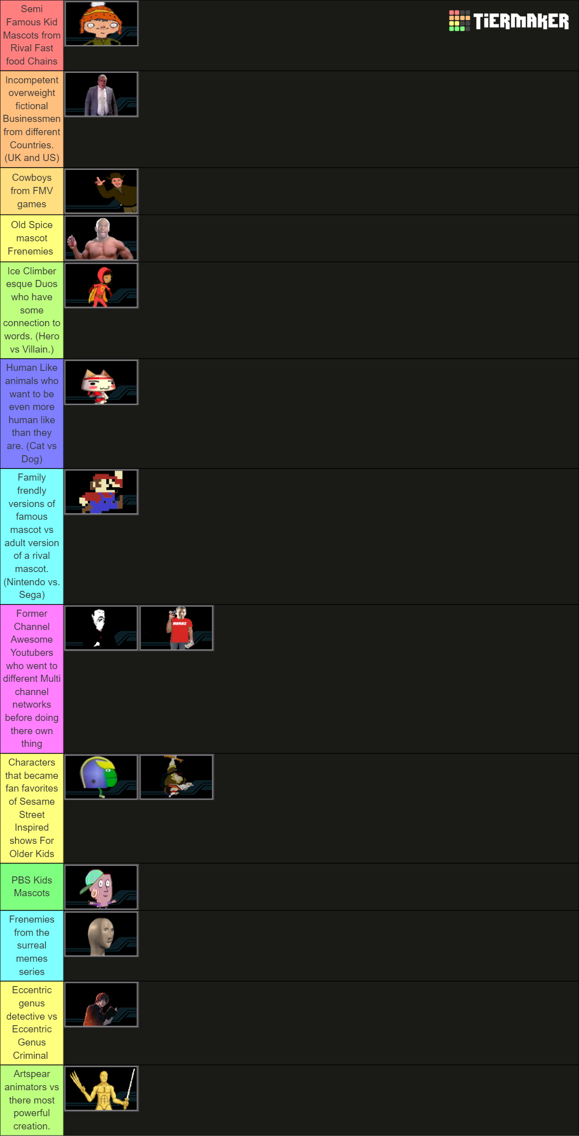 Smash Bros Lawl Multiverse Tier List (Community Rankings) - TierMaker