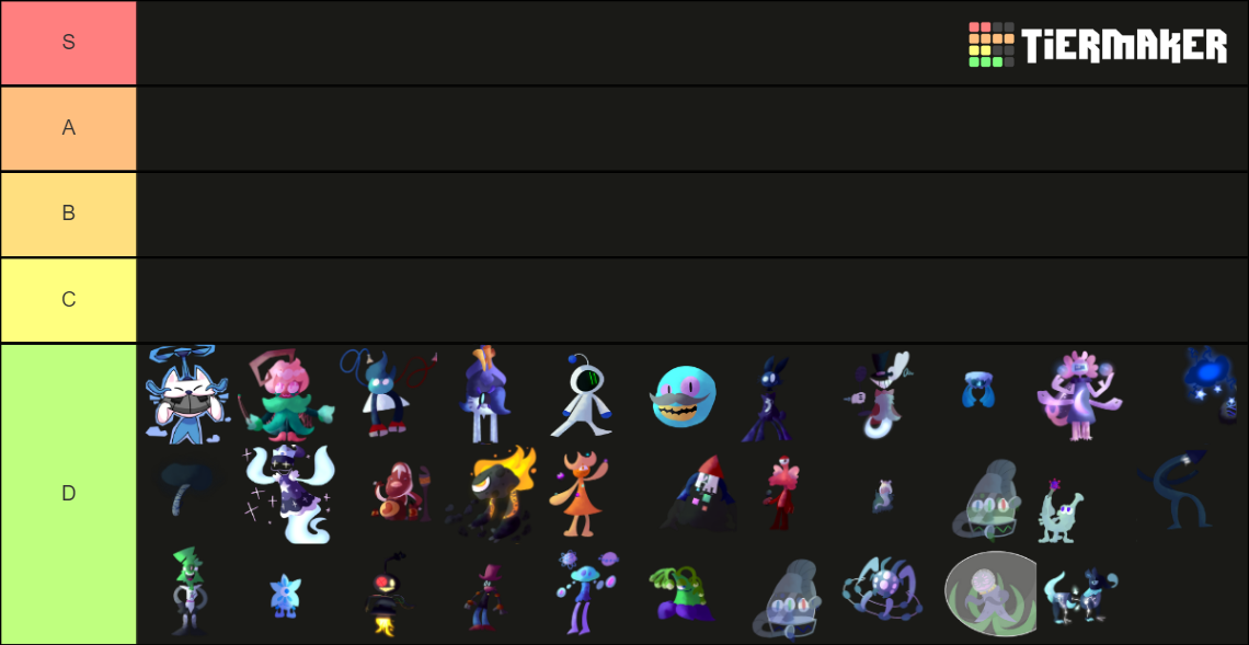 The ultimate fanmade MSM monsters tierlist Tier List (Community ...