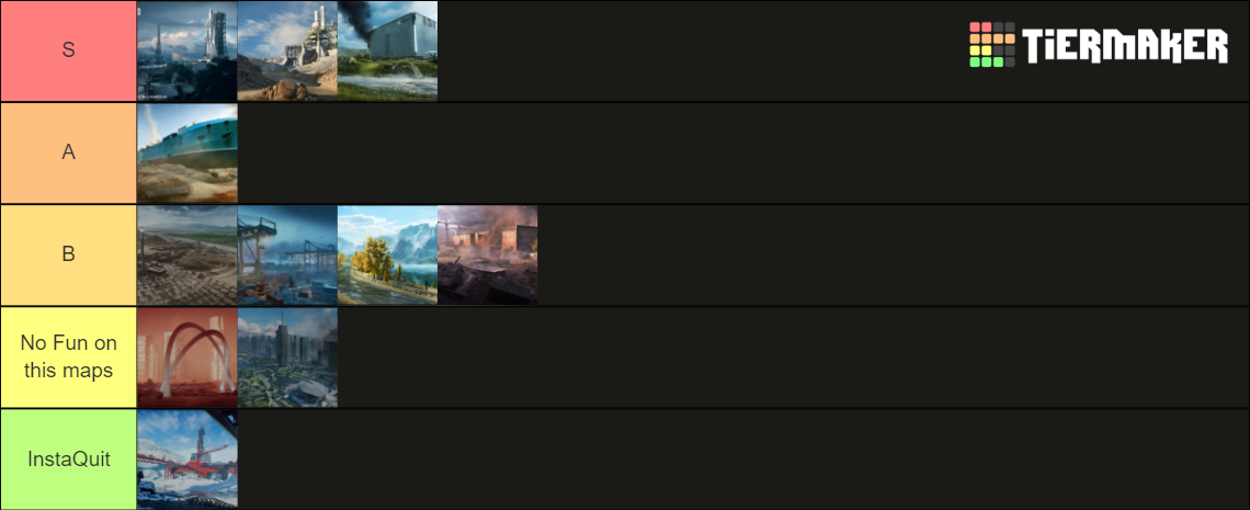 Battlefield 2042 Conquest Maps Tierlist Tier List Community Rankings Tiermaker