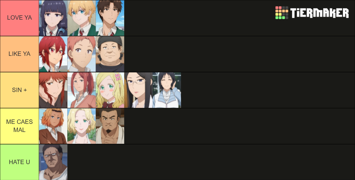 Tomo-chan wa Onnanoko! Tier List (Community Rankings) - TierMaker