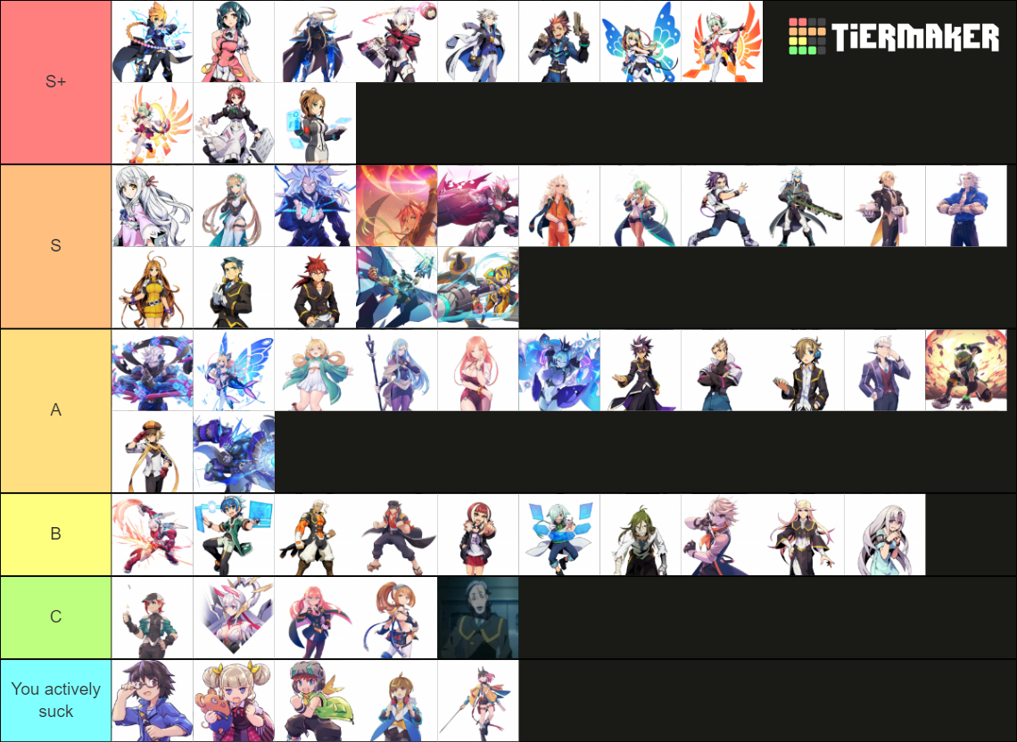 Gunvolt Characters (1, 2, iX, iX2, 3) Tier List (Community Rankings ...